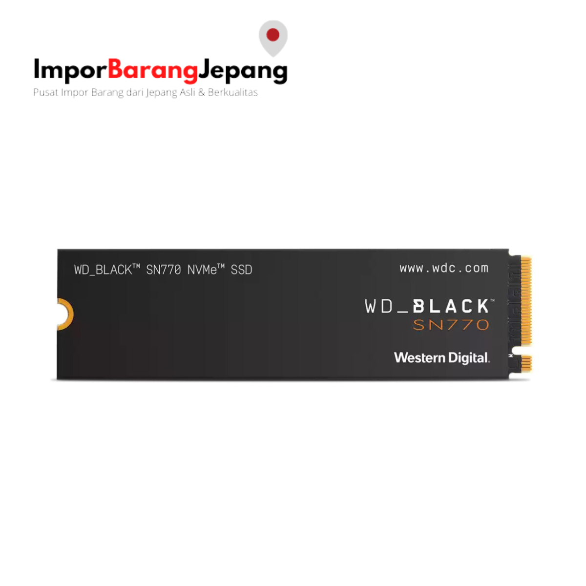 WD_Black SN770 NVMe WDS100T3X0E | Impor Barang Jepang